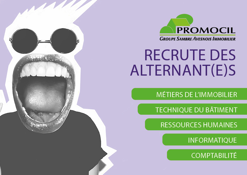 Promocil recrute des alternant(e)s - SAI